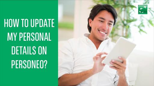 how to update my personnal details